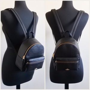 Coach | Bags | Coach Mini Charlie Backpack In Black | Poshmark